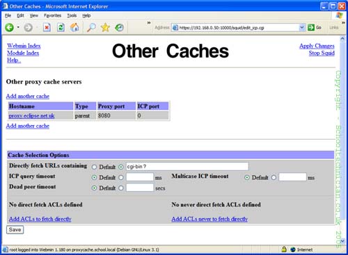 Creating your own caching proxy server - Schooltechnician.co.uk